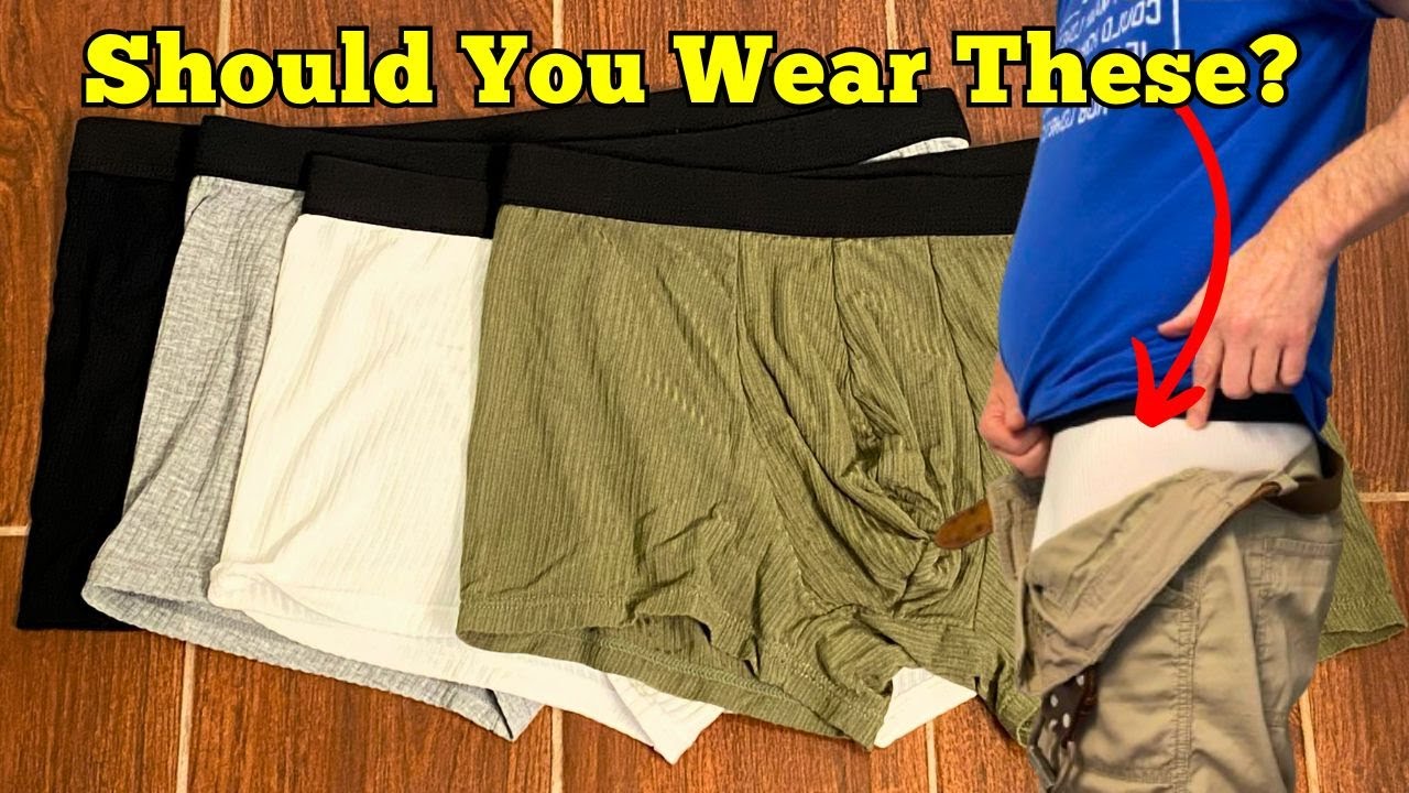 Ribbed Large Pouch Boxer Briefs Review: Daily Comfort Tested - YouTube