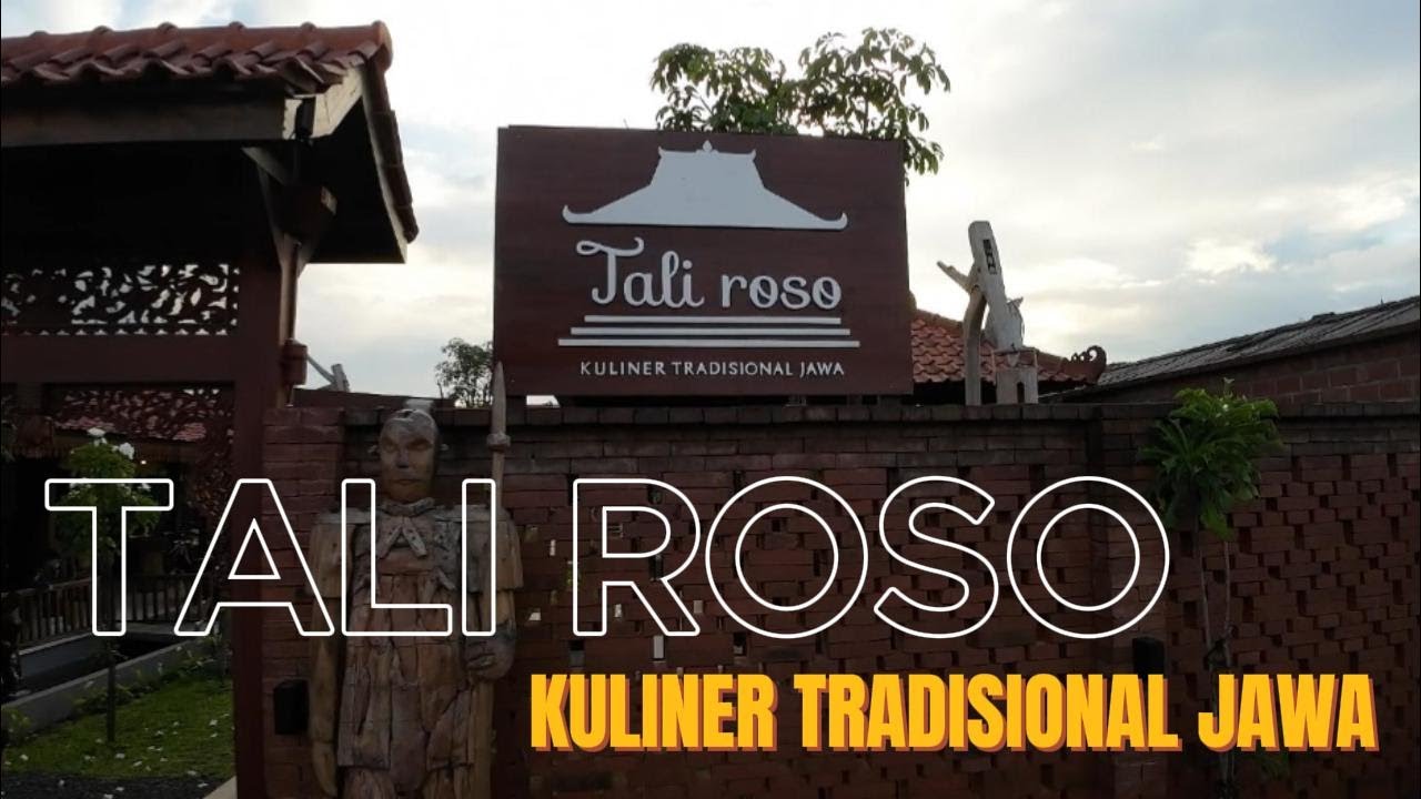 Tali roso - Kuliner tradisional Jawa di Ciputat, Tangerang Selatan ...