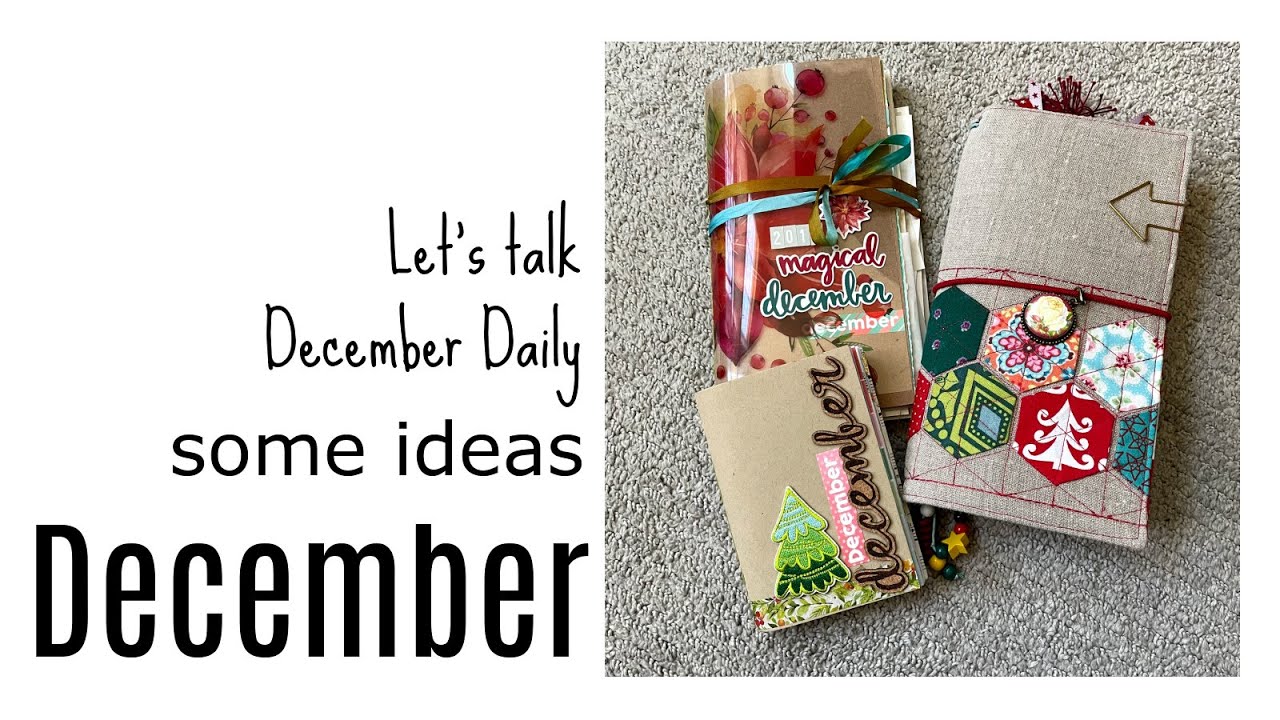 December Daily: Ideas. Suggestions. Notebooks. Do it because you want ...
