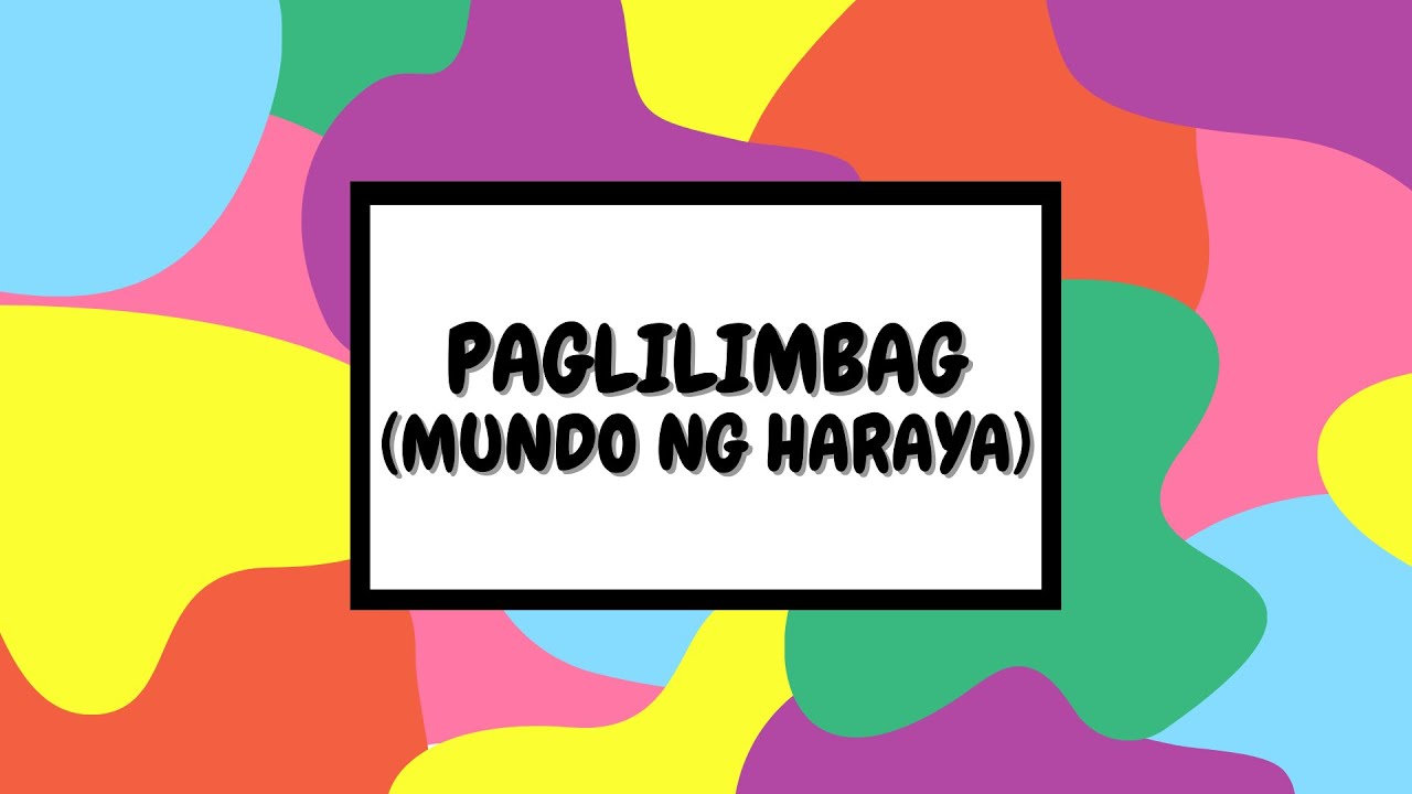 MAPEH 5 ARTS Paglilimbag(Mundo ng Haraya) - YouTube