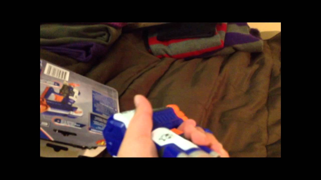 NERF REVIEW: ELITE: TRIAD (JOLT UPGRADE) EX-3 - YouTube