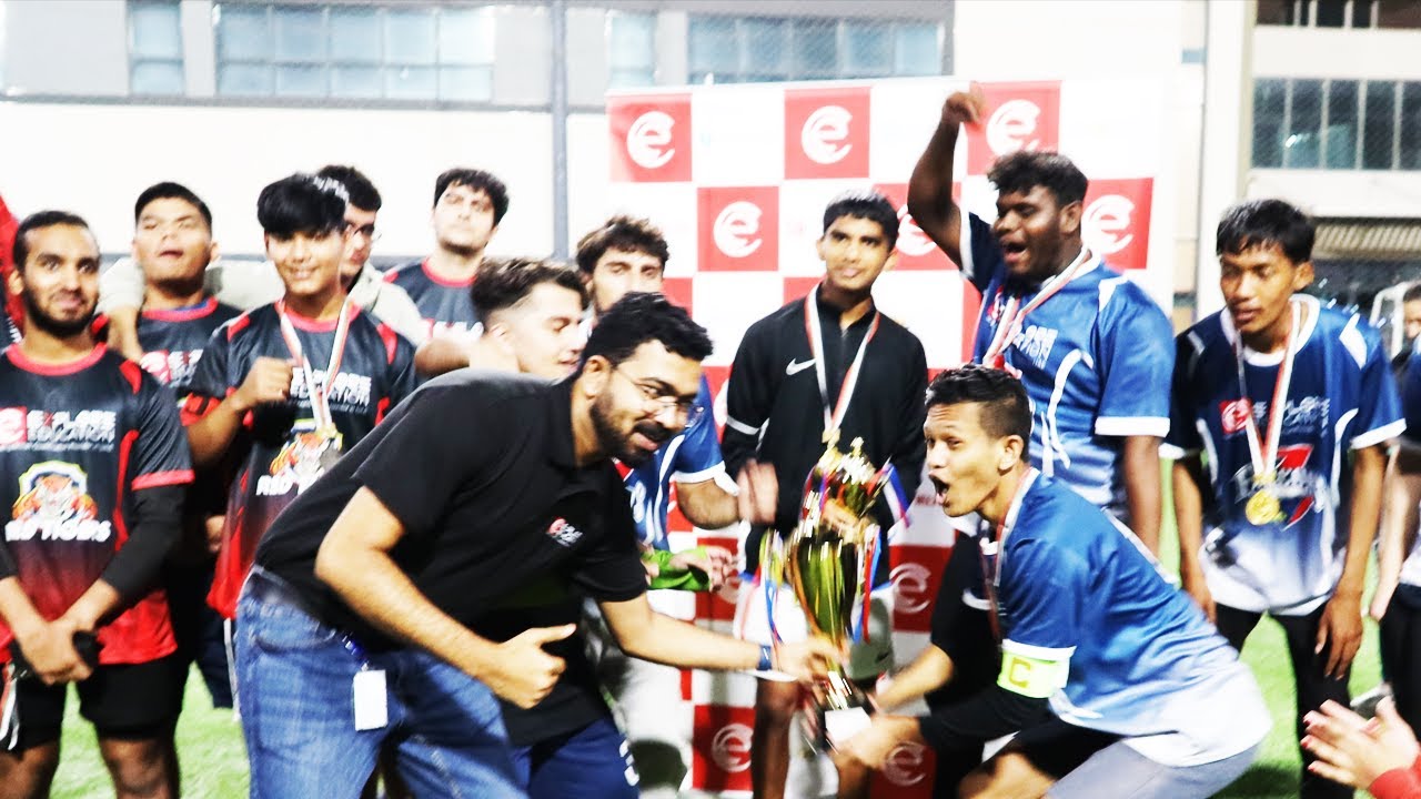 Football Tournament | Explore Education | Red Tigers vs 7 Falcons ...