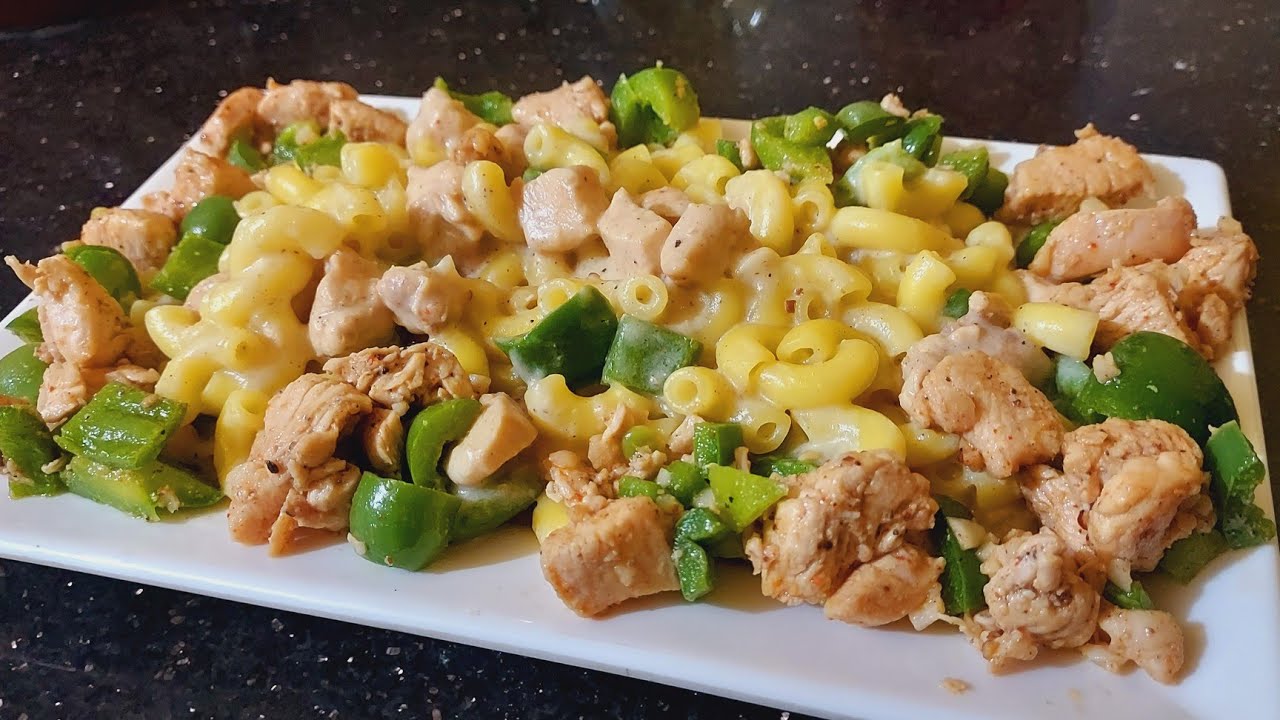 Creamy Chicken macroni recipe |how to make white sauce pasta recipe ...