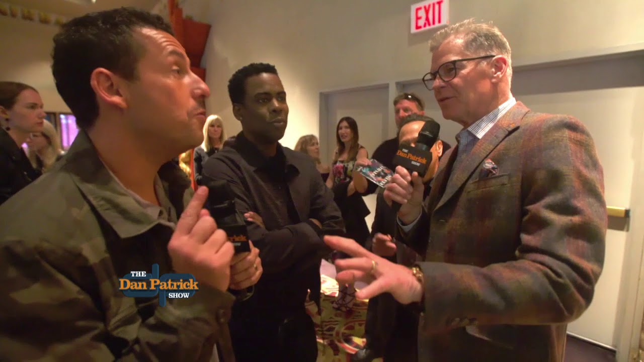 DP w Chris Rock & Adam Sandler On The Red Carpet | The Dan Patrick Show ...