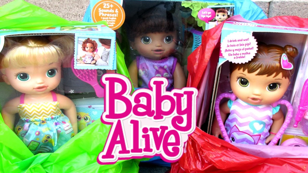 BABY ALIVE Announcing Baby Alive Winners! - YouTube