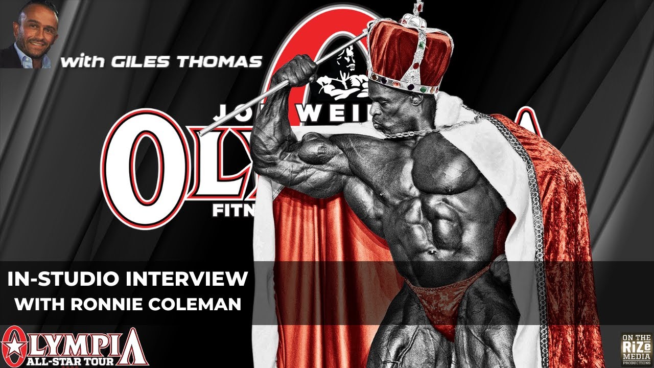 The King Ronnie Coleman joins Giles for a conversation. - YouTube
