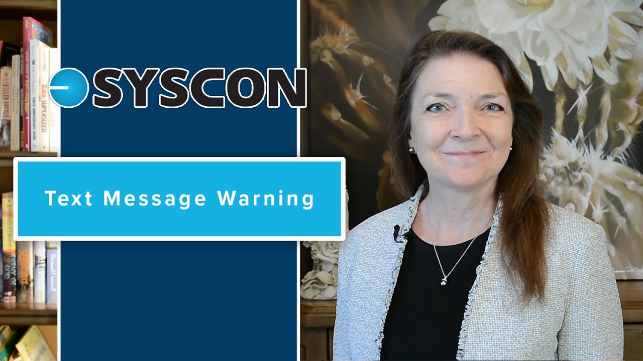 Text Message Warning - YouTube