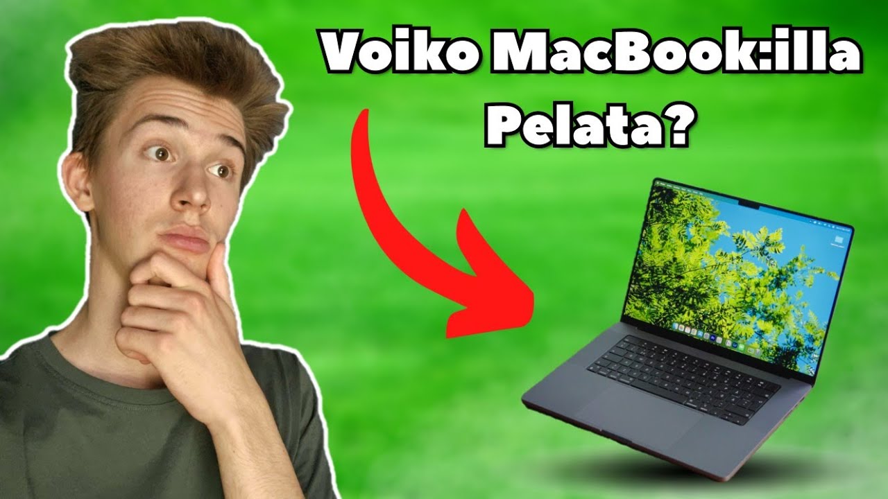 Testasin Voiko MacBook:illa Pelata???? - YouTube