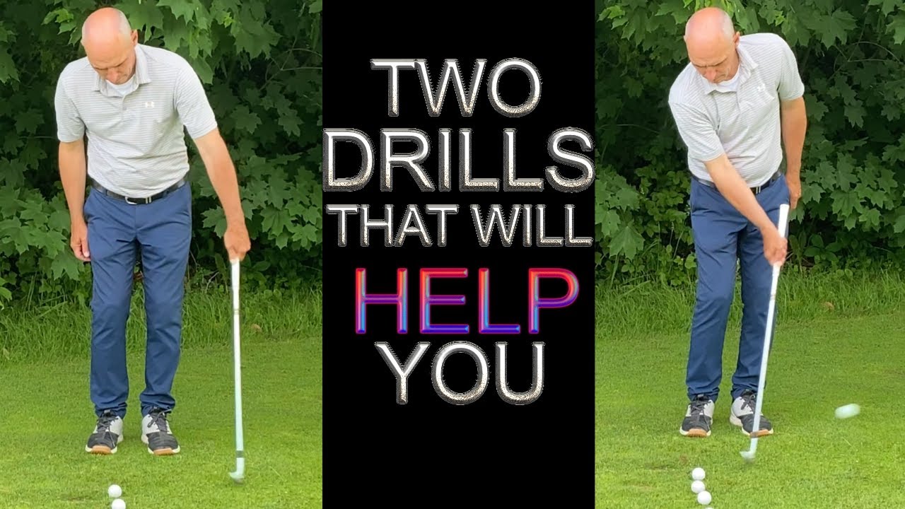 GOLF DRILLS FOR BETTER CONTACT: LEAD ARM AND TRAILING ARM DRILLS - YouTube