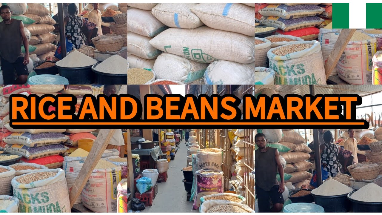 MARKET TOUR: Biggest Rice and Beans Market in lagos. IDDO MARKET. - YouTube