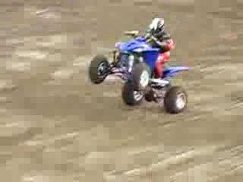 yamaha raptor 350 wheelie - YouTube