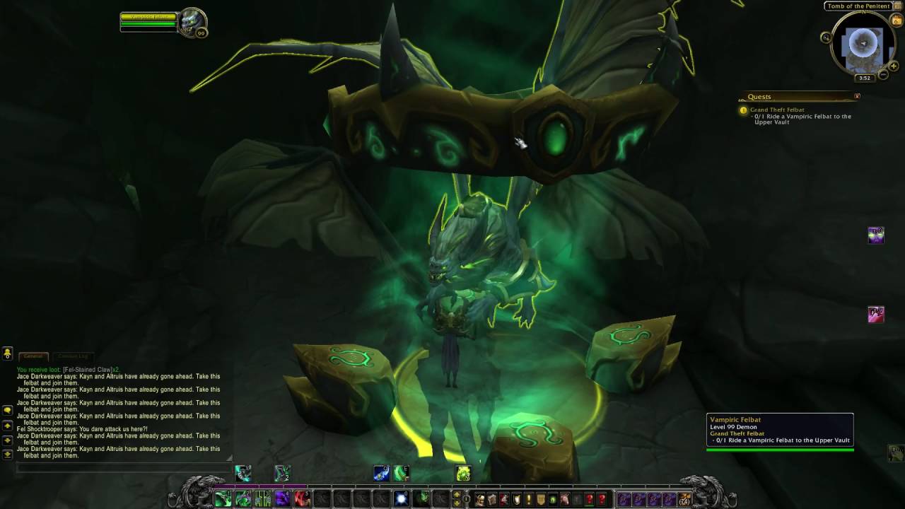 Where is Vampiric Felbat - World of Warcraft Legion Beta - YouTube