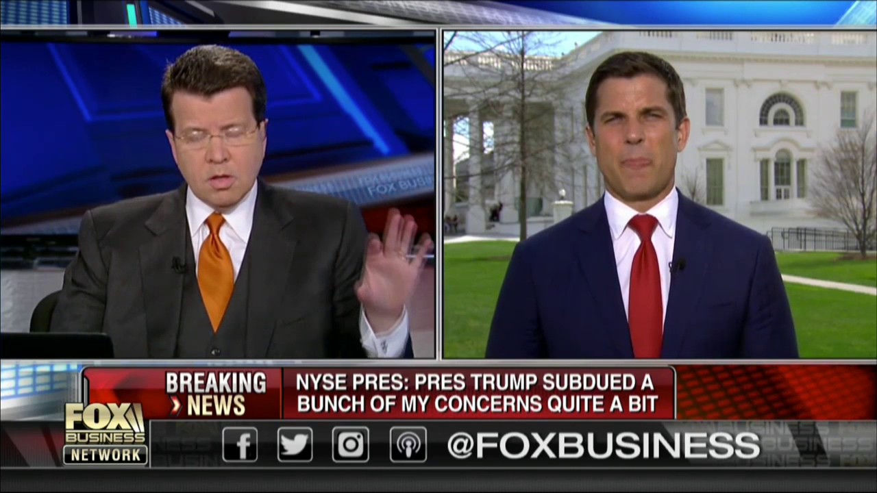After Meeting With President, NYSE President Credits President Trump ...