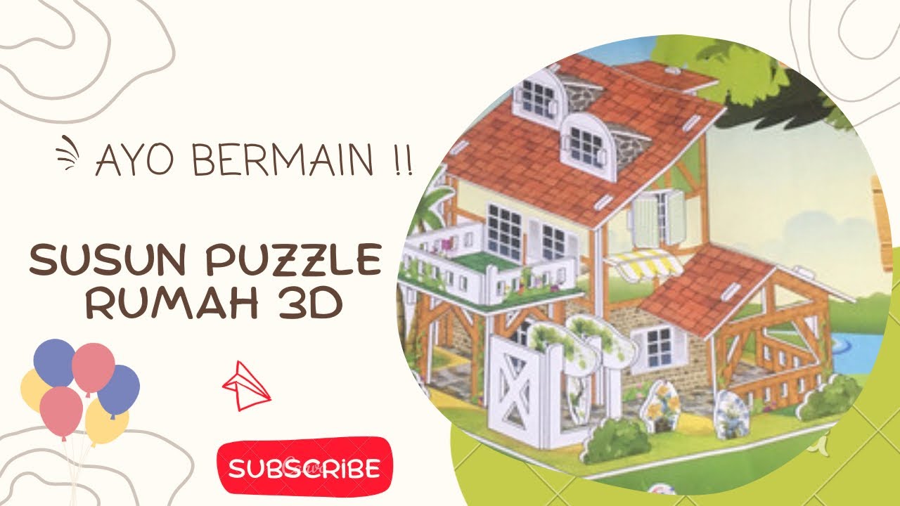 Bermain Puzzle Rumah 3D - YouTube