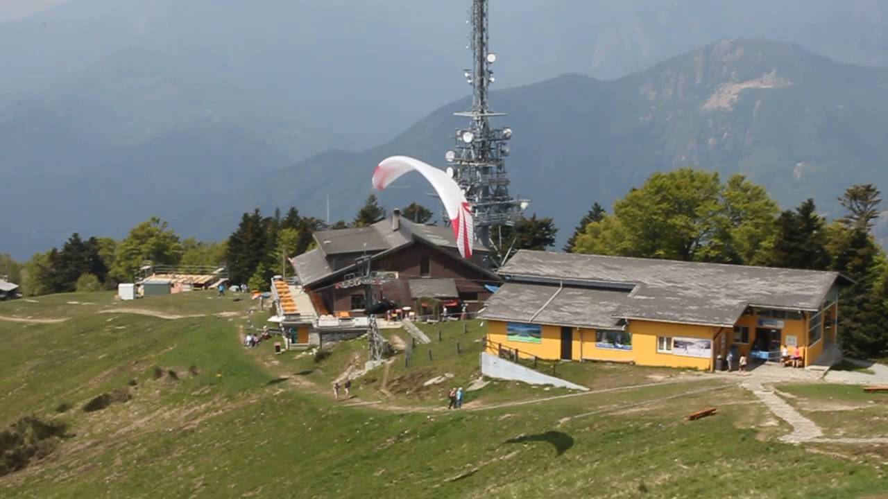 Paragliding Cardada Cimetta Locarno Switzerland - YouTube