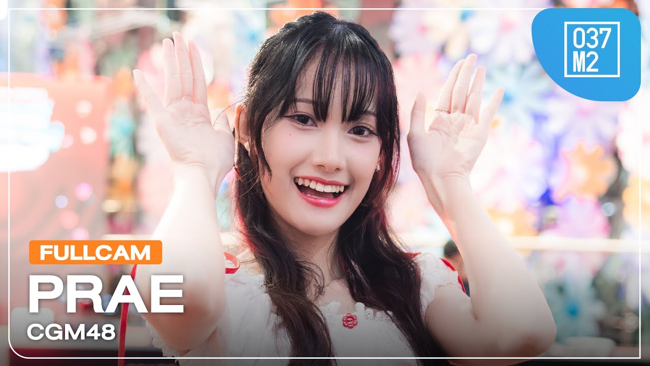 CGM48 Prae @ BNK48 18th Single × CGM48 9th Single Roadshow, Central Rama 3 [Full 4K 60p] 250419 ...