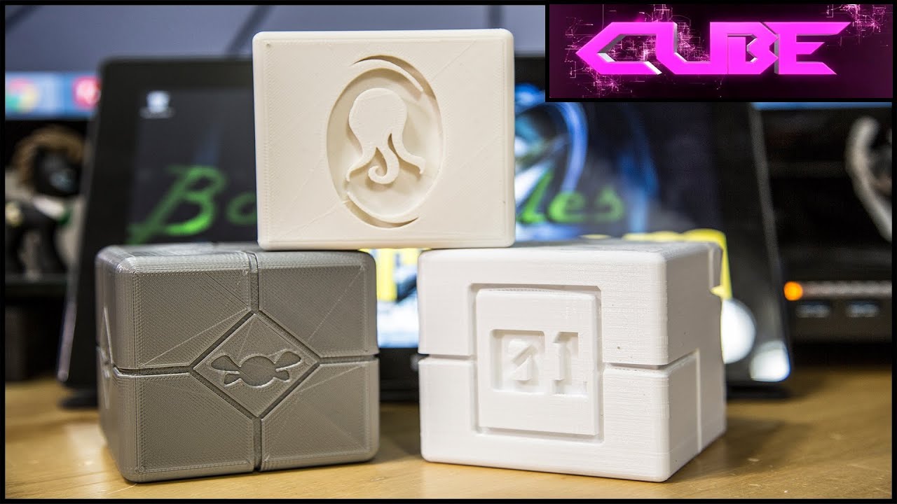 3D Printing Props for CUBE Movie Project - Comic Shop TV - @Barnacules ...