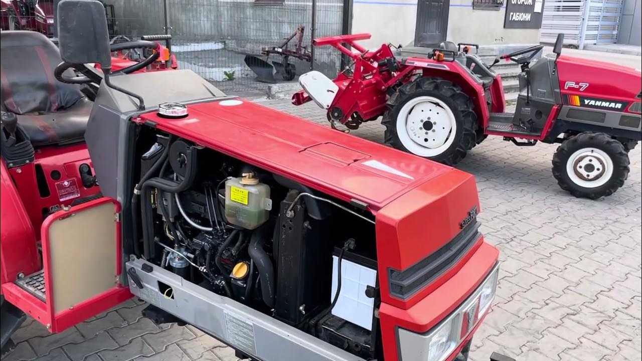 Yanmar FF245 та Yanmar F-7 на майданчику VRM-Техніка в Івано-Франківську - YouTube