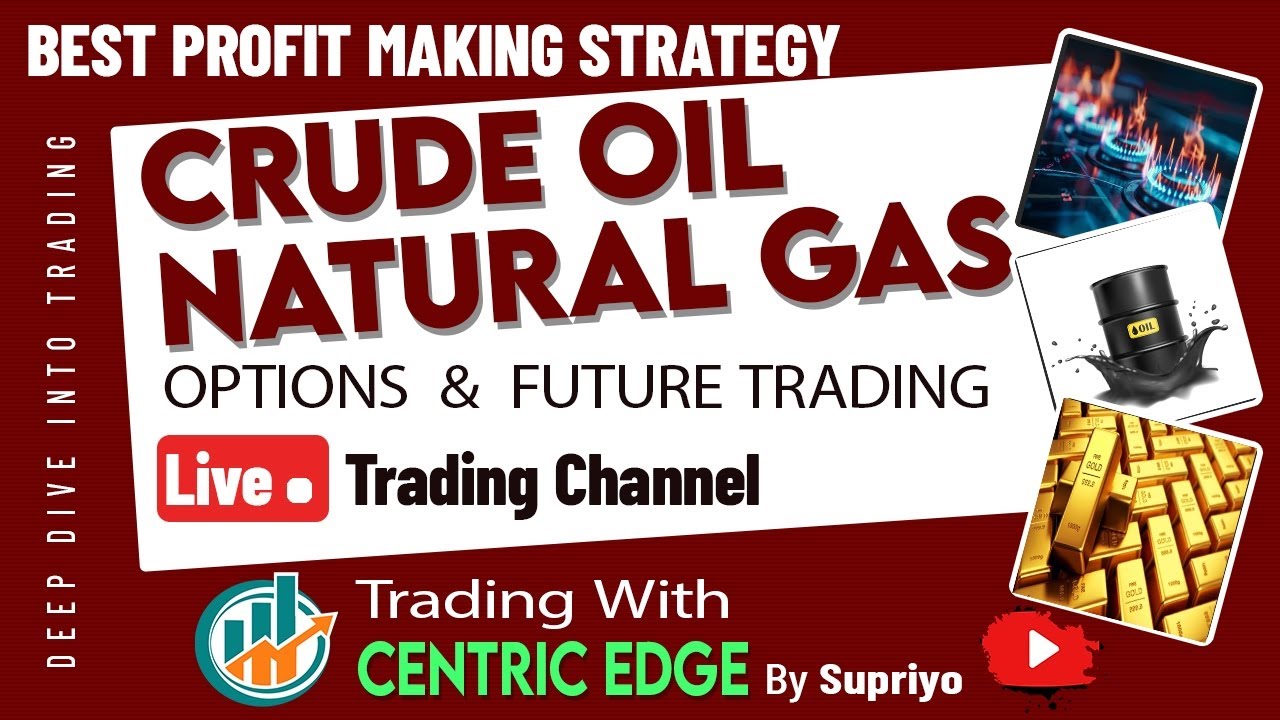 🔴30 OCT 2024 || CRUDEOIL LIVE TRADING || CRUDE OIL || NATURAL GAS ...