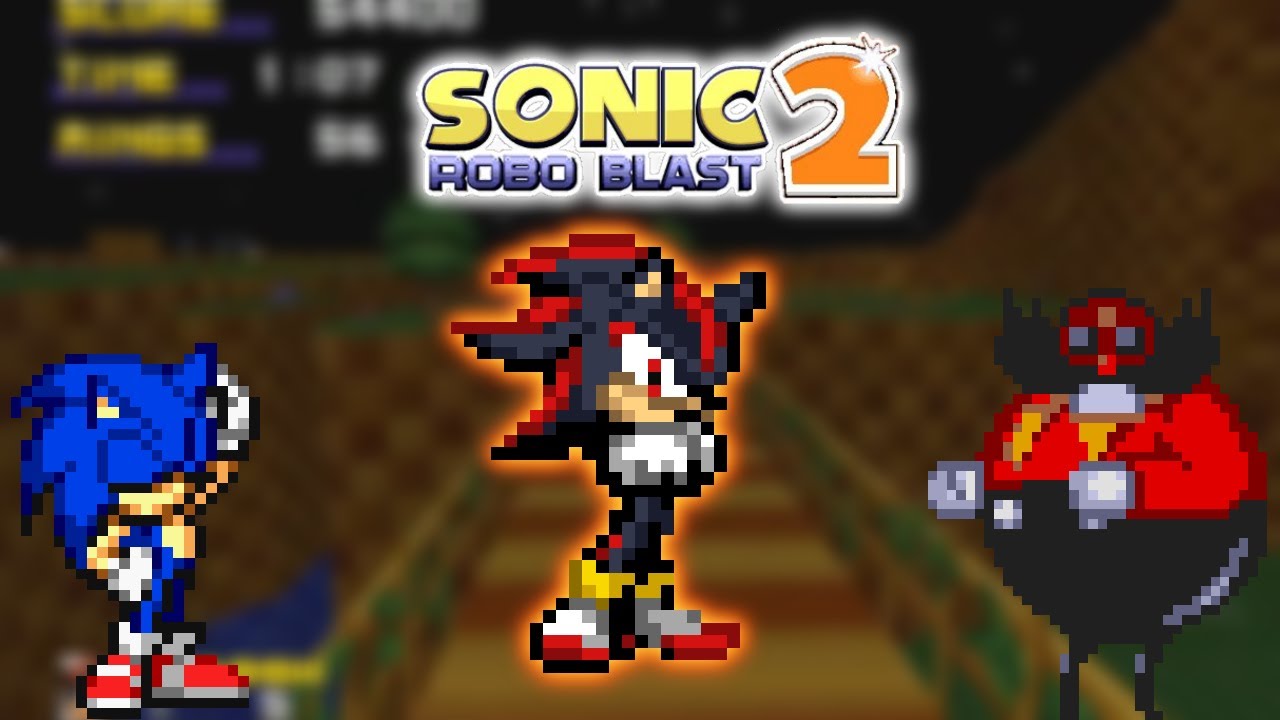 SRB2 Shadow In Greenflower Zone at night - YouTube