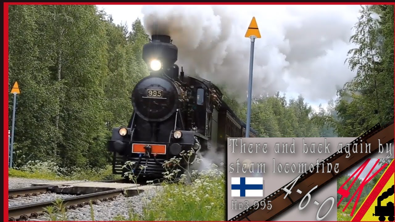 Finnish steam loco Hv3 995 1941 - Sinne ja takaisin höyryveturilla ...