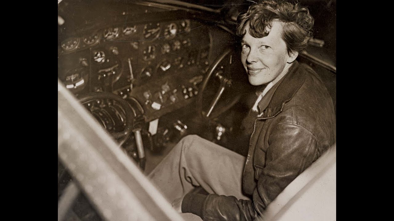 Amelia Earhart- A woman setting history - YouTube