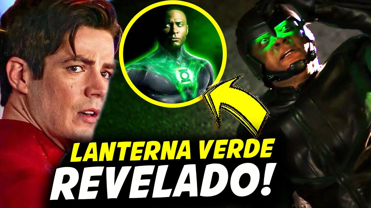 ACONTECEU!! DIGGLE VIRA LANTERNA VERDE EM THE FLASH! - YouTube