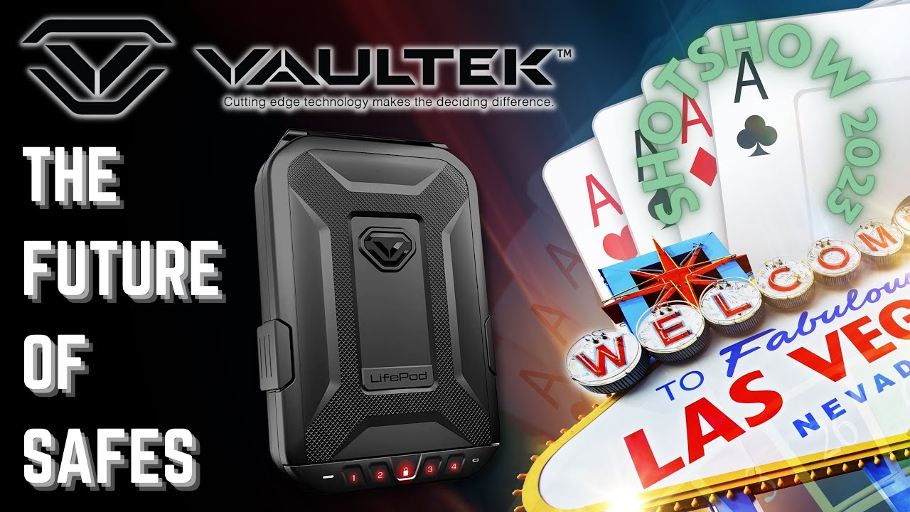 Vaultek Gun Safes at the 2023 ShotShow - YouTube