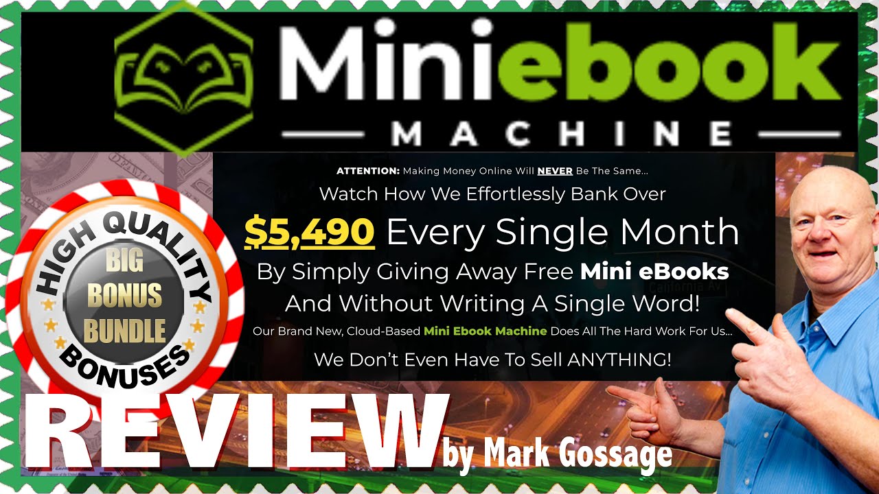 MiniEbook Machine Review With Walkthrough Demo and 🚦 Mini Ebook Machine ...