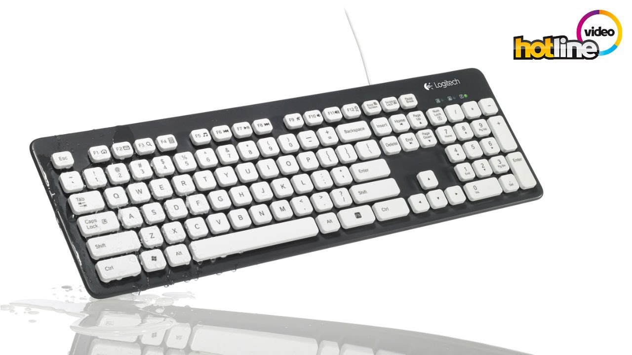 Обзор Logitech Washable Keyboard K310 - YouTube