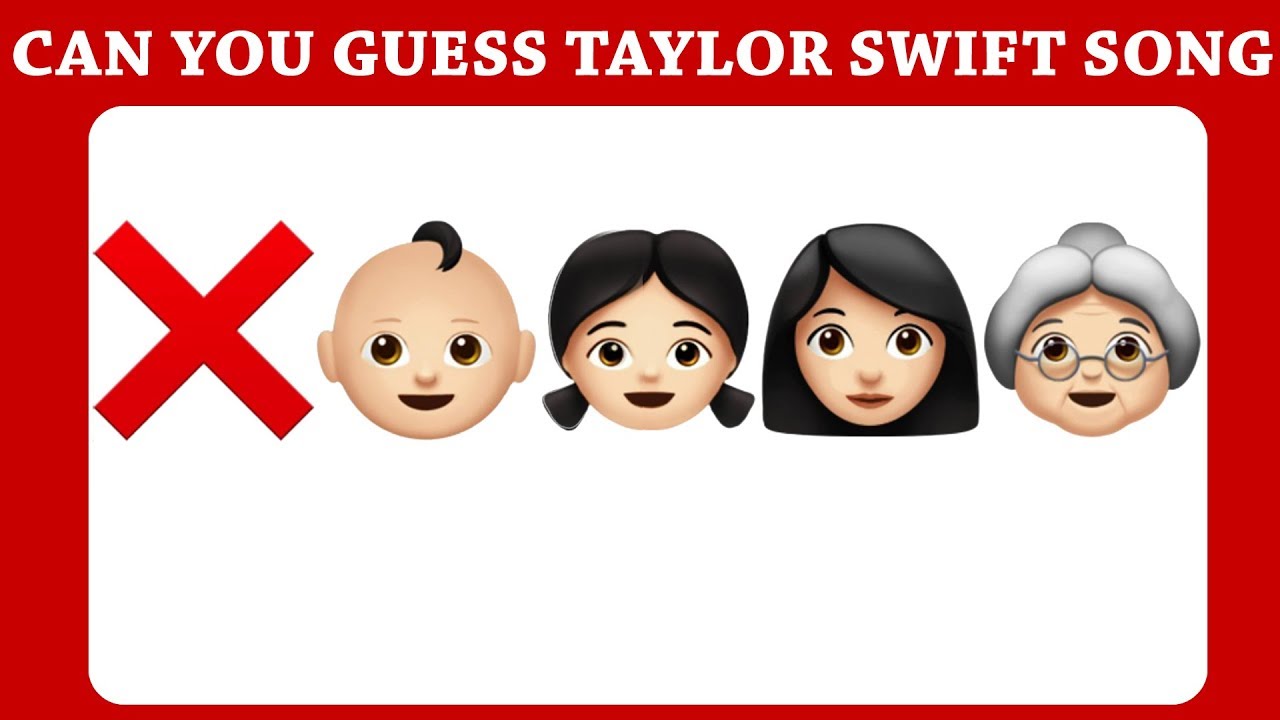 Can You Guess Taylor Swift Songs ! Emoji Challenge ! Riddles ! Picture ...