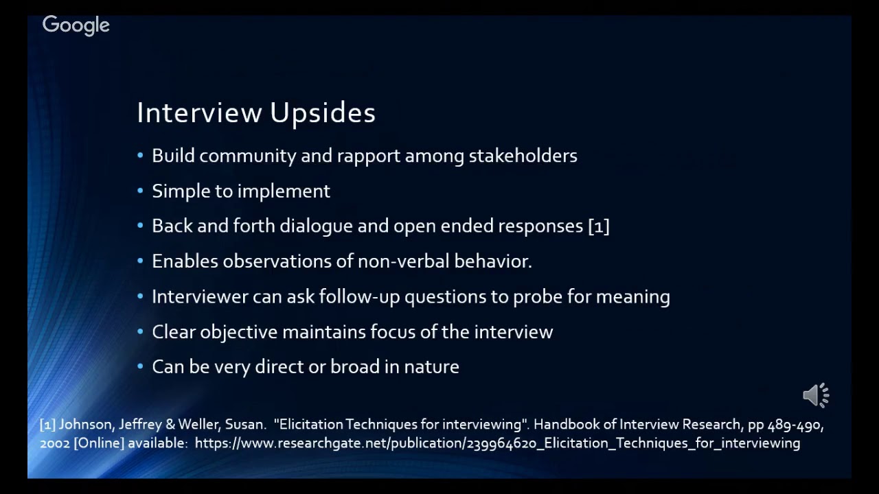 CS 361:01 Interview Elicitation Technique - YouTube
