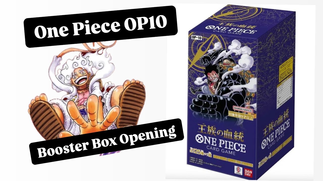 One Piece OP10 Royal Blood Booster Box Opening - YouTube