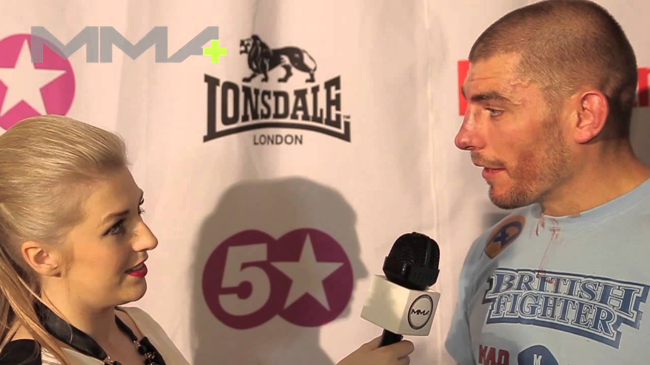 Harry McLeman BAMMA 14 Post Fight Interview - YouTube