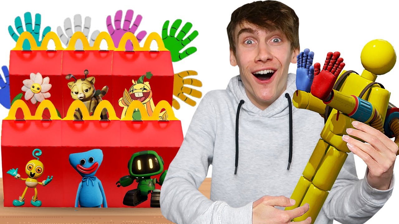 Poppy Playtime Happy Meals Openen - YouTube