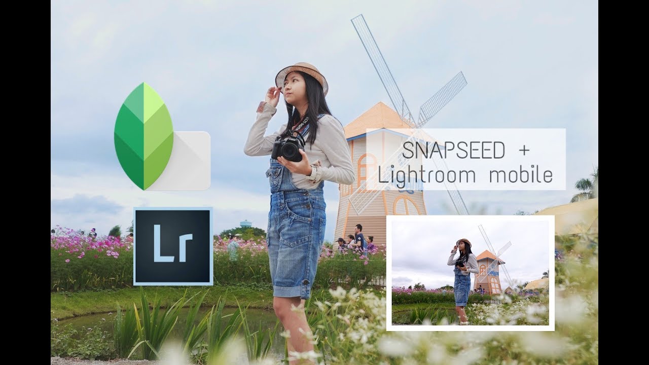 สอนใช้ Snapseed และ Lightroom : เปลี่ยนท้องฟ้าให้สดใส - YouTube