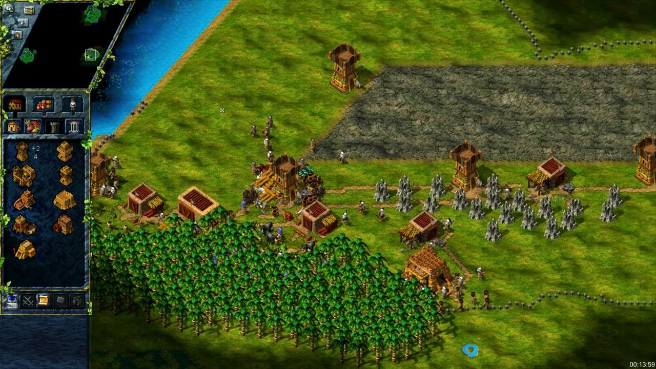 Gemütliche Montagsrunde Siedler 3 | 3v5v4 | Settlers United Server - YouTube