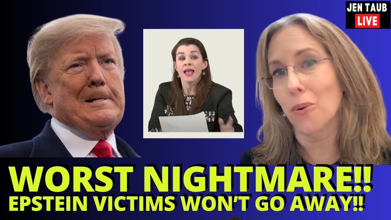 Jen Taub LIVE - Nightmare for Trump. Press cares about Victims - YouTube