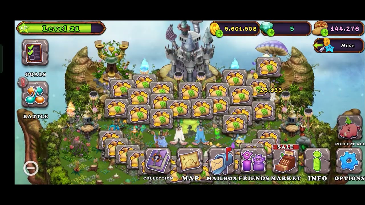 Waking up plant island collosal - YouTube