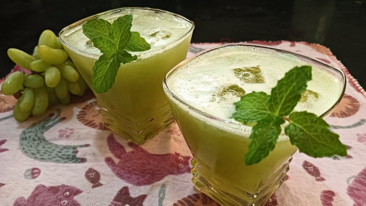 Angoor Ka Sharbat || Grape Juice || - YouTube