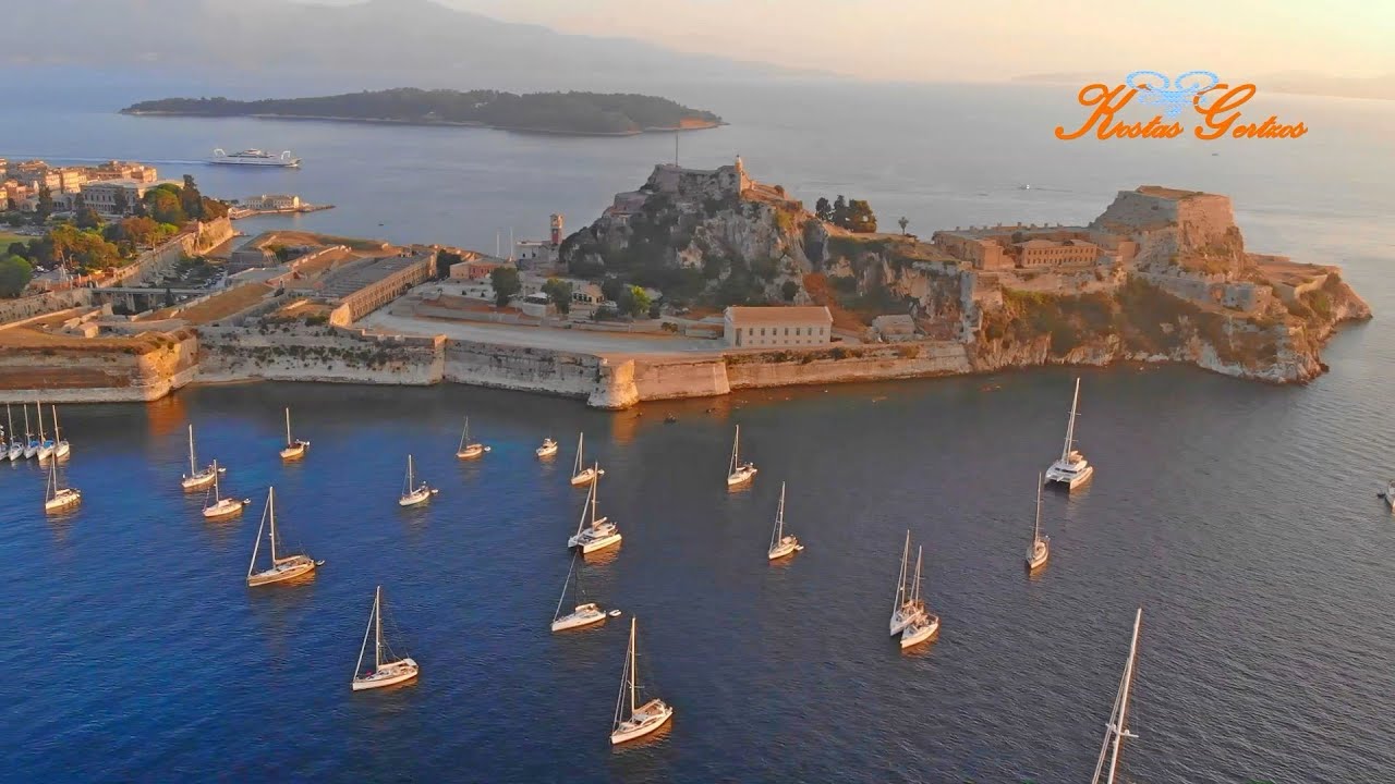 ΠΑΛΙΟ ΦΡΟΥΡΙΟ ΚΕΡΚΥΡΑΣ (ΦΟΡΤΕΤΣΑ). OLD FORTRESS of CORFU (FORTEZZA ...