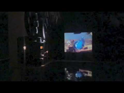 The Three Musketeers 1948 in Super8mm poolside screening.