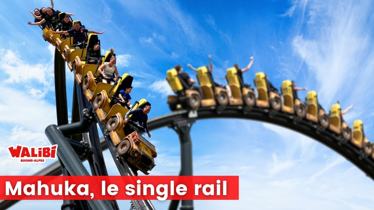 On découvre Mahuka, la nouveauté 2024 de Walibi Rhône Alpes - YouTube