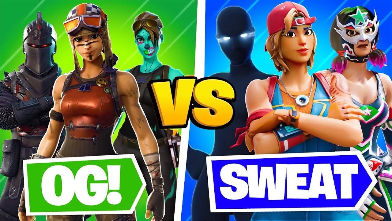 The Sweats Take on The OGS (Fortnite)!! - YouTube