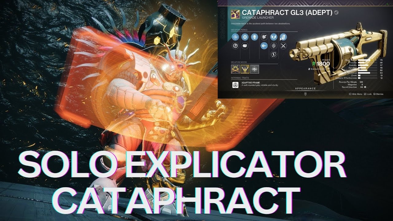 Solo Explicator With Cataphract - YouTube