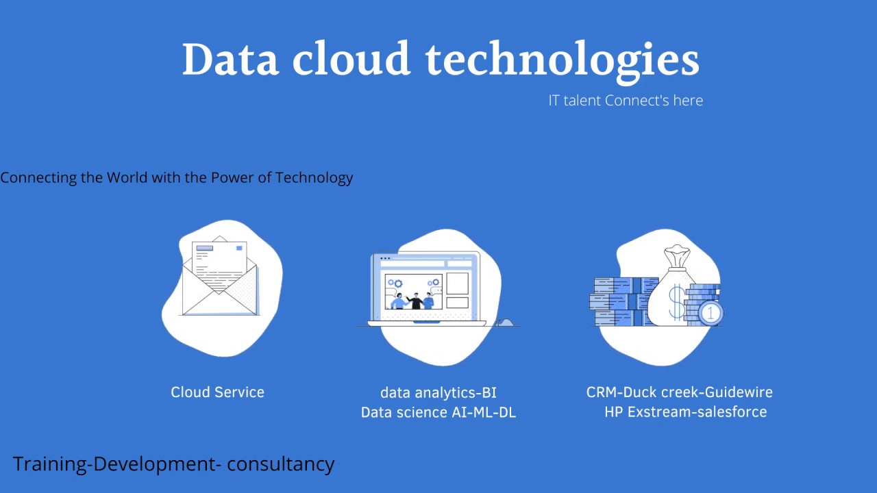 Data cloud technologies company in india - YouTube