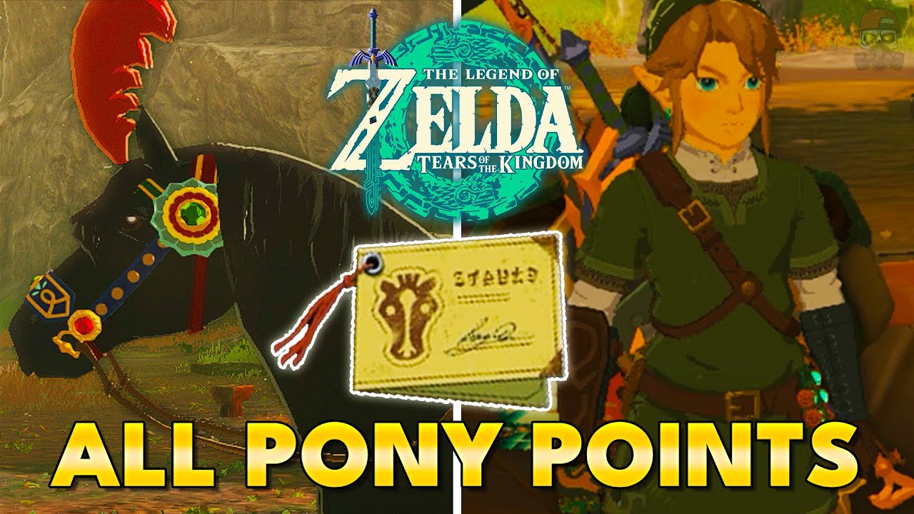 Zelda: Tears of the Kingdom - All Pony Points Rewards! - YouTube