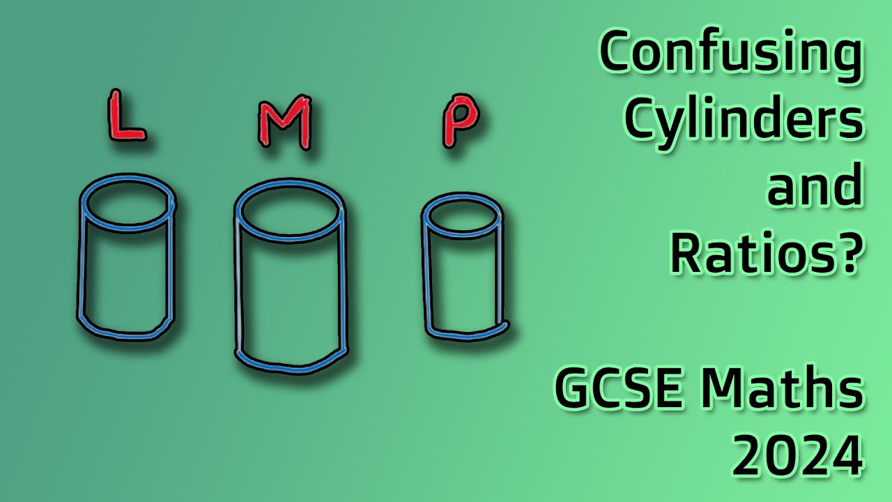 Confusing Cylinders and Ratios? GCSE Maths Hard Questions 2024 - YouTube