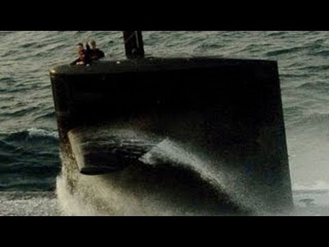 Nuclear-powered FAST ATTACK SUBMARINE! Rare VIEW from the CONNING TOWER ...