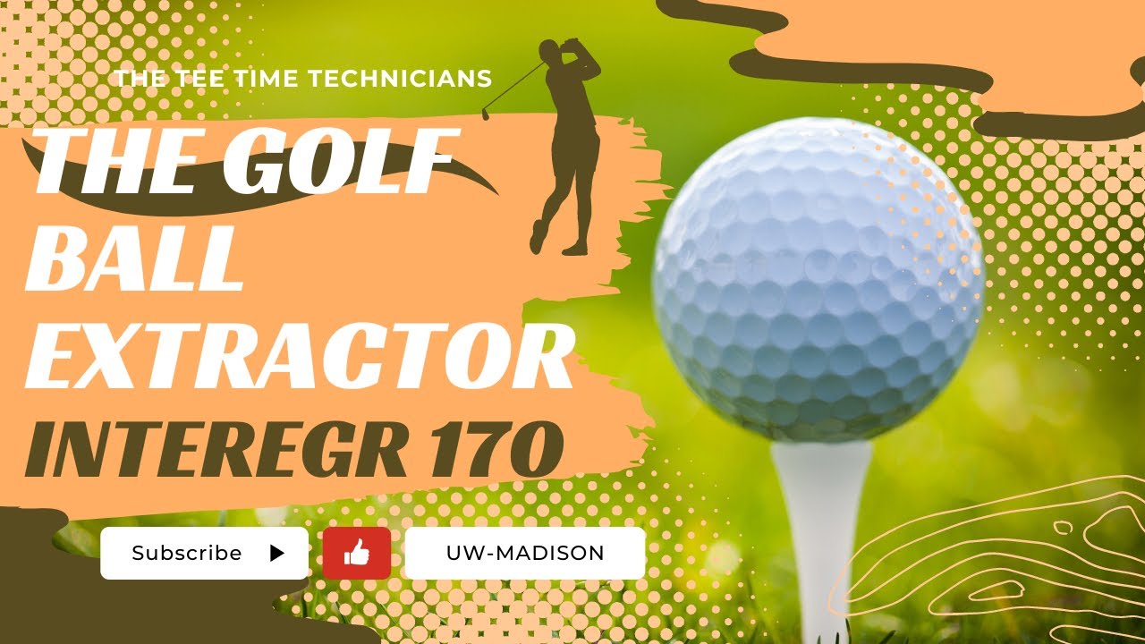 INTER EGR 170 - Golf Ball Extractor - YouTube